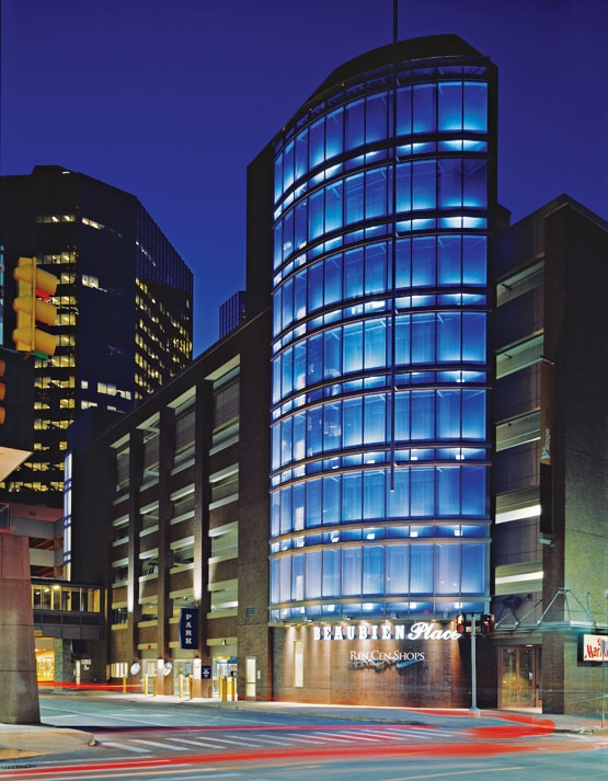 Beaubien Place Parking Structure, Mixed Use Facility in Detroit, MI ...