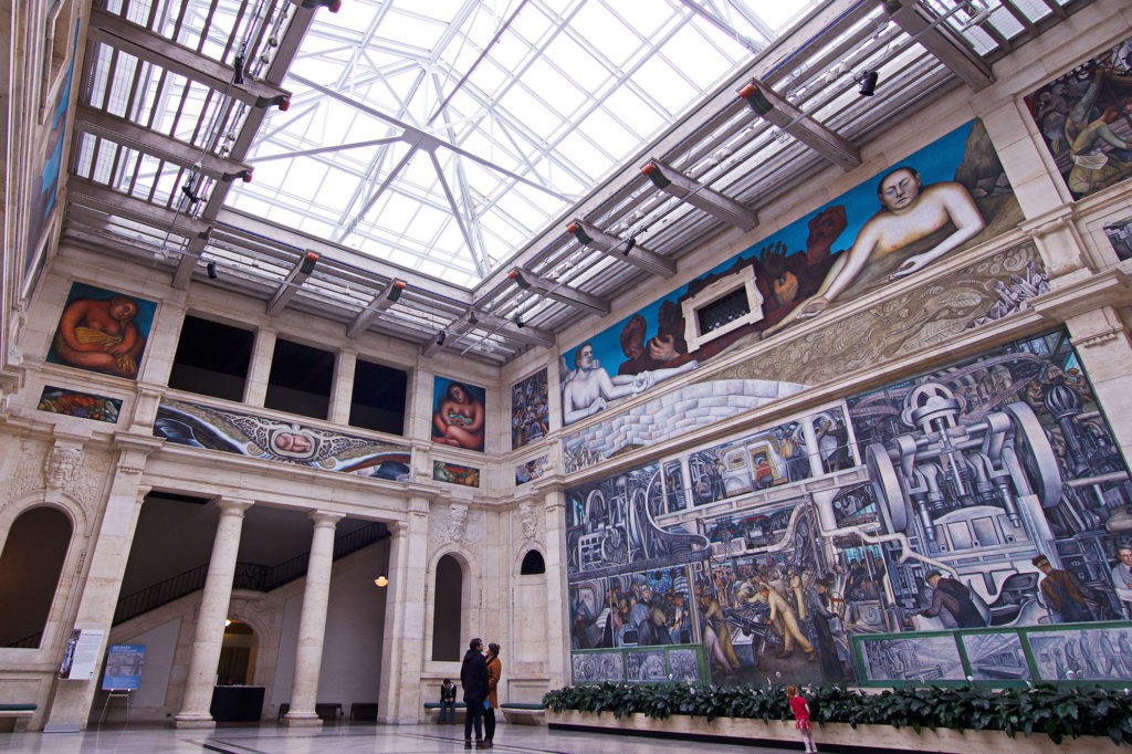 Rivera Court Renovation, Detroit Institute of Arts in Detroit, MI ...