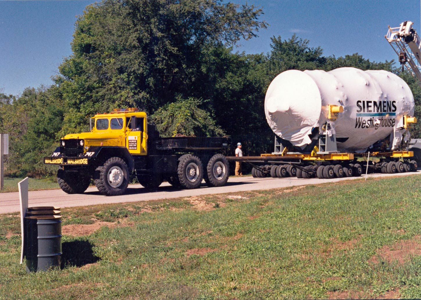 Mount Bethel, PA Power Plant Heavy-Rigging | Walbridge