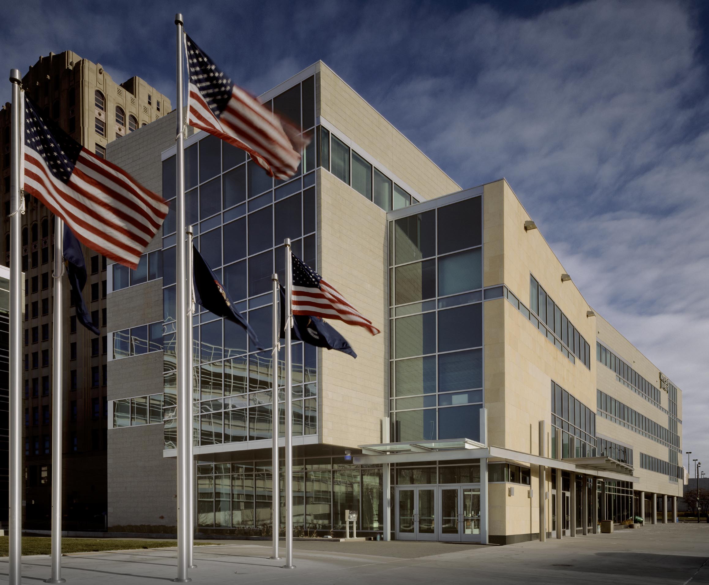 Wayne State University's Welcome Center in Detroit, MI | Walbridge