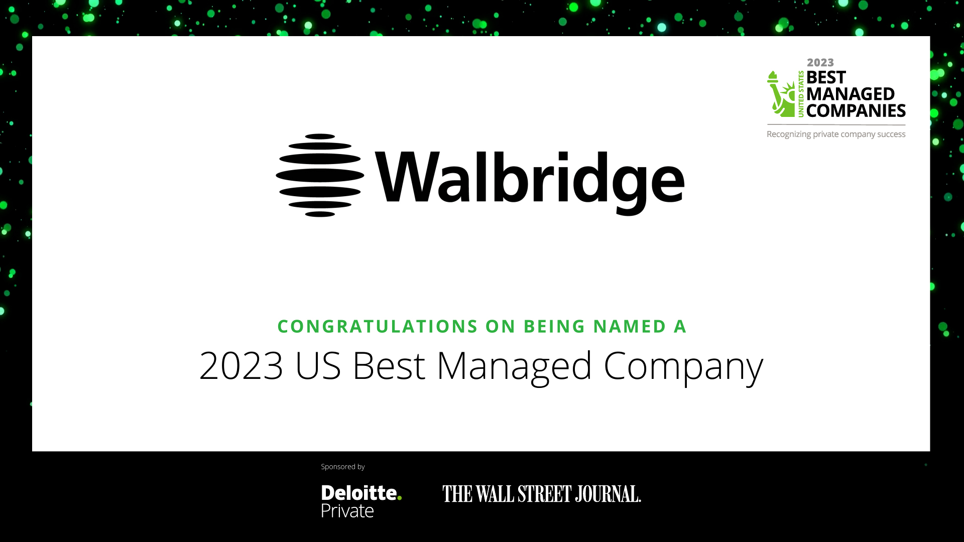 Walbridge Recognized as a US Best Managed Company - Walbridge